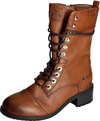 Mustang Jeans Bottes marron pour femme, cognac, 38 EU