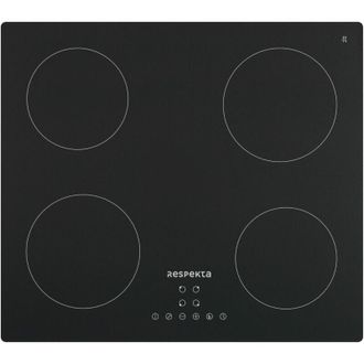 Respekta Kochfeld Induktion autark Matt Schwarz Glaskeramik 60 cm rahmenlos Respekta
