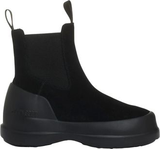 Moon Boot Femme, Chaussures, Noir, Taille: 38 EU Luna Chelsea Bottes