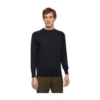 Brooks Brothers Cotton and Cashmere Sweatshirt - - Knitwear - Herren - Blau - XL