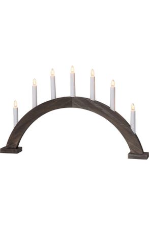 Eglo Led-Dekoleuchte, Braun, Wei&szlig;, Kunststoff, Holz, Eiche, 6x34x57 cm, Kippschalter, Lampen & Leuchten, Innenbeleuchtung, Dekoleuchten, Dekoleuchten