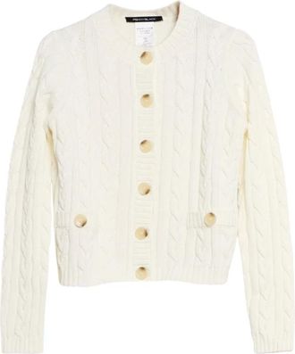 Pennyblack Femme, Pulls, Blanc, Taille: 38 FR Ovale Cardigan