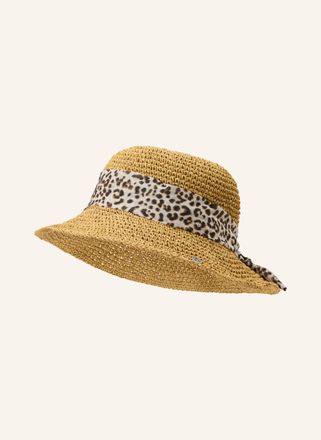 P.A.C. Strohhut Lilen beige