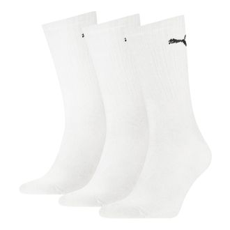 Puma leichte Sport Crew Socken 3er-Pack, Kleidung, Wei&szlig;, 35-38