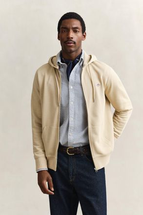 GANT Herren Shield Sweatjacke (XXXL) OAT BEIGE