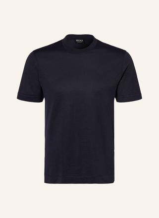 Ermenegildo Zegna Zegna T-Shirt Mit Seide blau