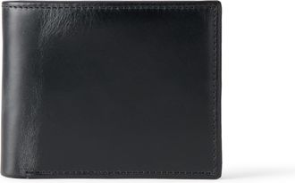 Amazon Essentials Herren Faltbrieftasche Aus Leder, Schwarz, Einheitsgröße