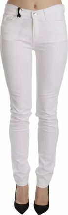 Dolce & Gabbana Femme, Jeans, Blanc, Taille: 36 FR Jean Skinny Orn&eacute; de Cristaux