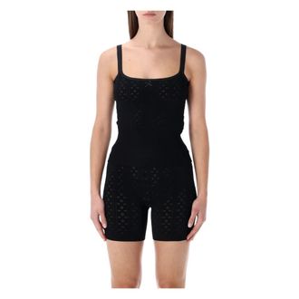 J.W.Anderson Gestricktes Pointelle-Cami-Top - - Tops - Damen - Schwarzk - S