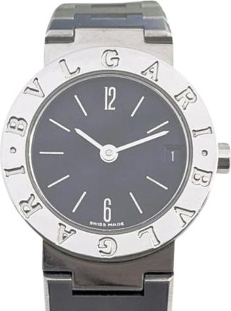 Bulgari unisex, Pre-owned, Noir, Taille: ONE Size Montre Vintage Pre-owned