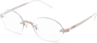 Ray-Ban Optics by A$Ap Rocky Lunettes - unisex - Accessoires - Rose - Taille: 52 MM