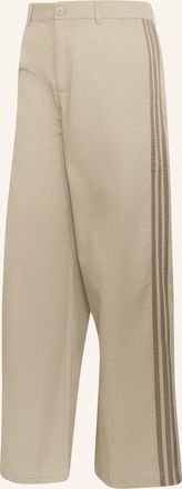 adidas Originals Adidas Originals 3-Streifen Hose Mit Faltendetail beige