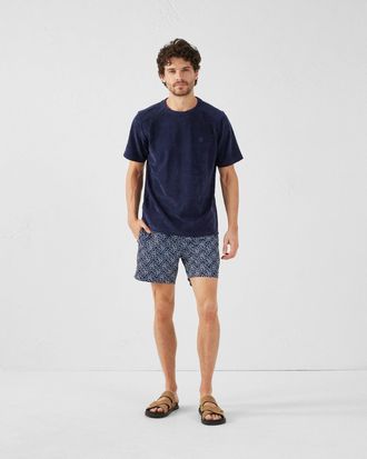 Jott Maillot de bain Mono marine Niolon monogram - Taille XXL