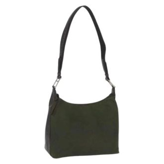 Prada Pre-owned Nylon Schultertasche - - Pre-owned - Damen - Gr&uuml;n - ONE SIZE
