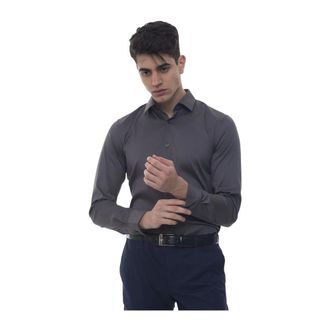 HUGO BOSS Herwing Hemd - - Shirts - Herren - Grau - 4XS