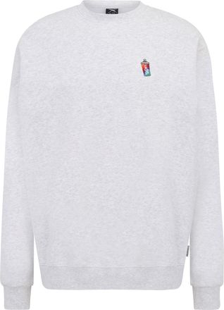 Iriedaily Herren Crewneck MINICAN Bio-Baumwolle Regular Fit ash Heather