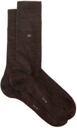 Burlington Chaussettes unies en laine