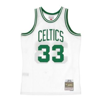 Mitchell & Ness NBA Swingman Jersey Hardwood Classics No 33 Larry Bird 1985-86 - - Sport - Herren - Wei&szlig; - S