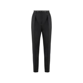 Max Mara Schwarze klassische Hose - - Trousers - Damen - Schwarzk - S