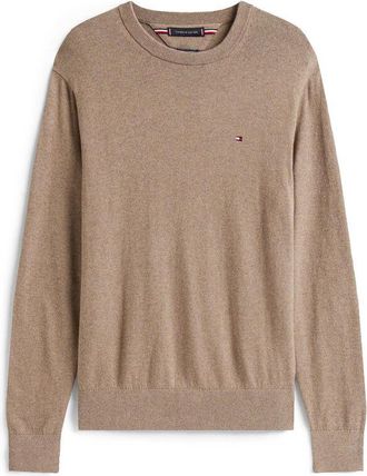 Tommy Hilfiger Herren Strickpullover aus Baumwolle mit Kaschmir