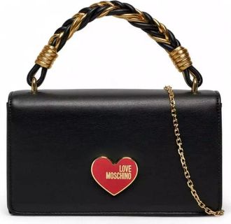 Love Moschino Damen BORSA A Mano, Schwarz