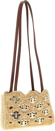 Paco Rabanne Shoulder Bag - Beige