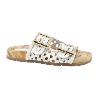 Alviero Martini 1A Classe Femme, Chaussures, Blanc, Taille: 40 EU Tongs