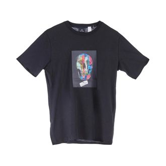 Paul Smith Colour Skull T-Shirt - - Tops - Herren - Schwarzk - XL