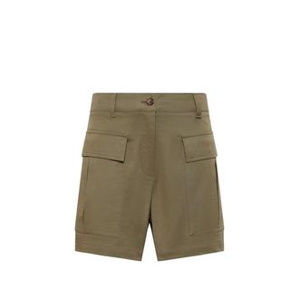 Calvin Klein Short en serg&eacute; de coton m&eacute;lang&eacute;