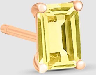 Ginette NY Boucle doreille Cocktail Solo Quartz Citron (vendue à lunité)