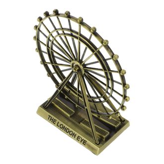 Valiclud Vintage Eisen Himmelsrad Modell Dekoration Metall Handwerk Antike Kupferfarbe Tischornament Wohnkultur Filigran Ornament