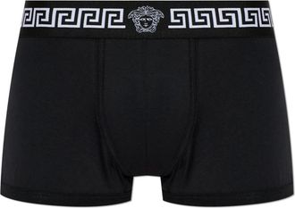 Versace Homme, Sous-v&ecirc;tements, Noir, Taille: XL Cotton-Jersey Briefs