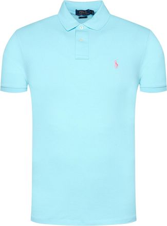 Polo Ralph Lauren Poloshirt Core Replen 710795080 Blau Slim Fit