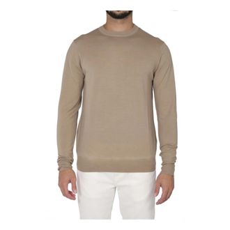 L.B.M. 1911 Beiger Herrenpulloer mit Wascheffekt - - Knitwear - Herren - Beige - XL
