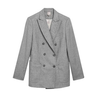 Max Mara Giacca - - Jackets - Damen - Grau - L