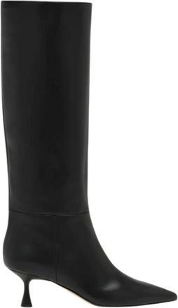 Gianvito Rossi Femme, Chaussures, Noir, Taille: 38 1/2 EU Joyce 55 Bottes