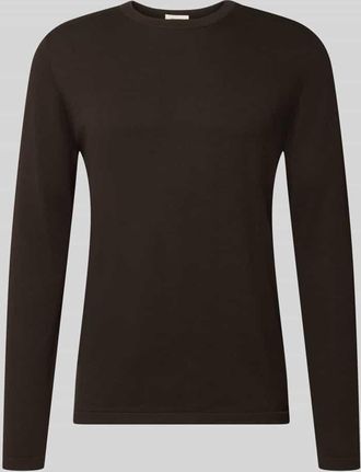 Drykorn Regular Fit Longsleeve aus reiner Baumwolle Modell Irmino