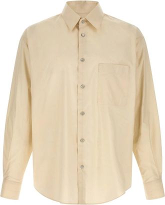 Christophe Lemaire Homme, Chemises, Beige, Taille: S Regular Shirt