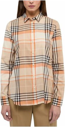 Eterna Damen, Blusen & Hemden, Beige, LGr&ouml;&szlig;e