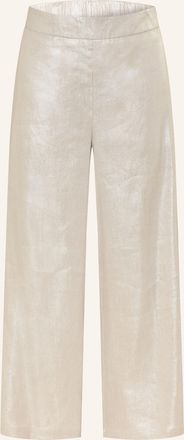 someday Someday Culotte Catsby Mit Glitzegarn beige