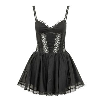 Charo Ruiz Ibiza Femme, Robes, Noir, Taille: 40 FR Robe Courte Gardenia