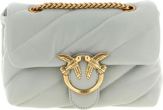 Pinko Pinko, Femme, Sacs, Gris, Taille: ONE Size Love Puff Mini