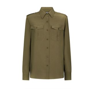 Dondup Stylisches Hemd - - Blouses & Shirts - Damen - Gr&uuml;n - M