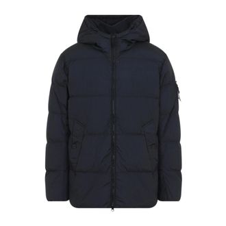 Stone Island Gesteppte Jacke - - Jackets - Herren - Blau - S
