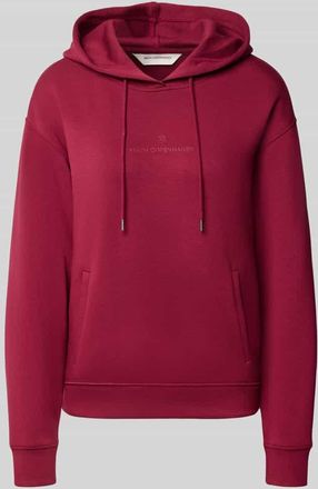 Moss Copenhagen Hoodie aus Viskose-Mix mit Logo Modell IMA
