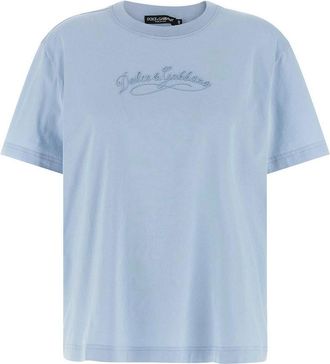 Dolce & Gabbana T-Shirt - Bleu Clair