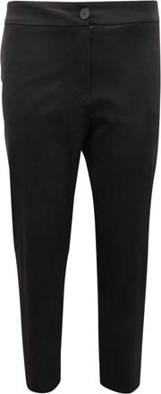 Ixos Femme, Pantalons, Noir, Taille: 44 FR Z24E70556-Bag Pantalon en m&eacute;lange de viscose