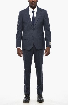 Corneliani CC COLLECTION Anzug aus Seidenmischung mit klassischem Revers Corneliani