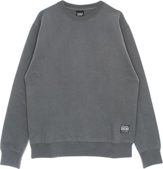 PROPAGANDA Homme, Sweatshirts et sweats &agrave; capuche, Gris, Taille: XL SweaT-shirt l&eacute;ger &agrave; col rond et manches longues