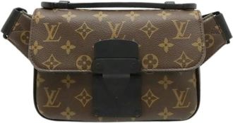 Louis Vuitton Sac bandouli&egrave;re S Lock Monogram Pre-owned - Homme - Pre-owned - Brun - Taille: ONE Size